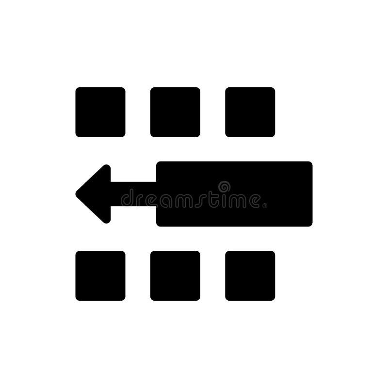 Insert row icon stock vector. Illustration of vector - 223996819