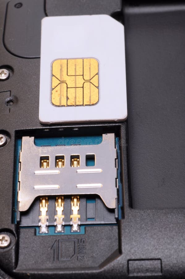 Insert sim card stock photo. Image of handy, dual, connect - 37727662