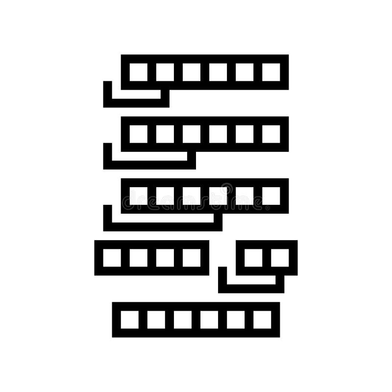 Insertion Sort Algorithm Icon Doodle Illustration Stock Vector - Illustration of science ...