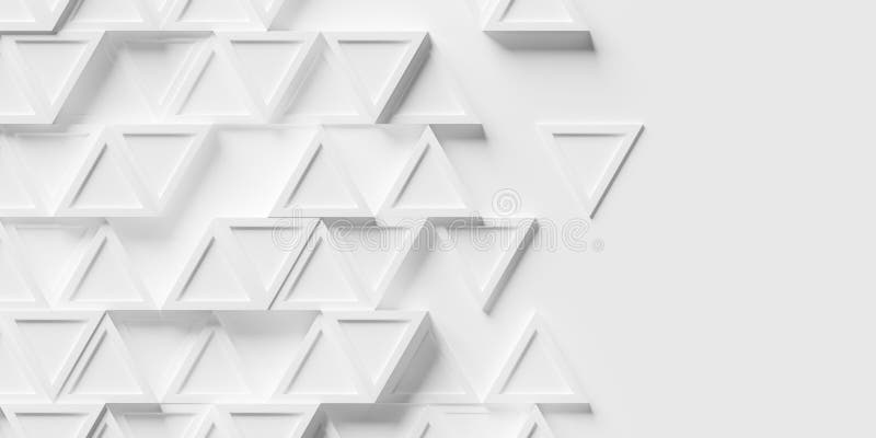 Inset Random Offset Shifted White Triangle Grid Geometrical Background ...