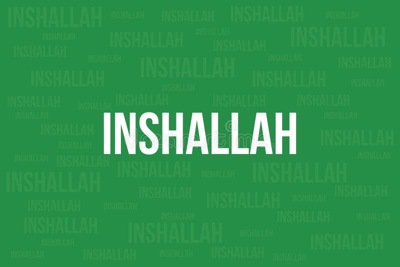 Inshallah Stock Illustrations – 18 Inshallah Stock Illustrations ...