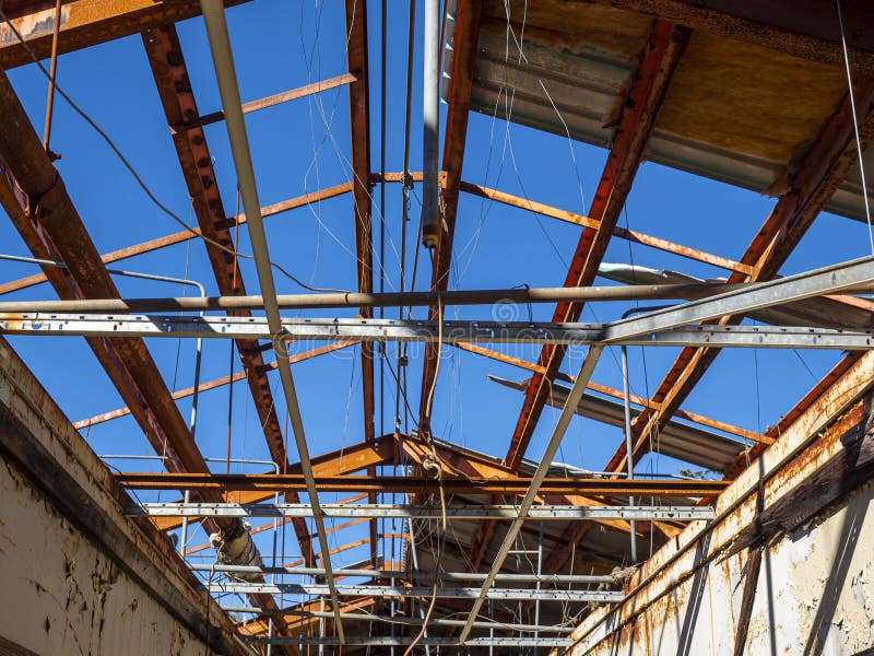 Inside an Abandoned NATO Military Base Stock Image - Image of fort ...