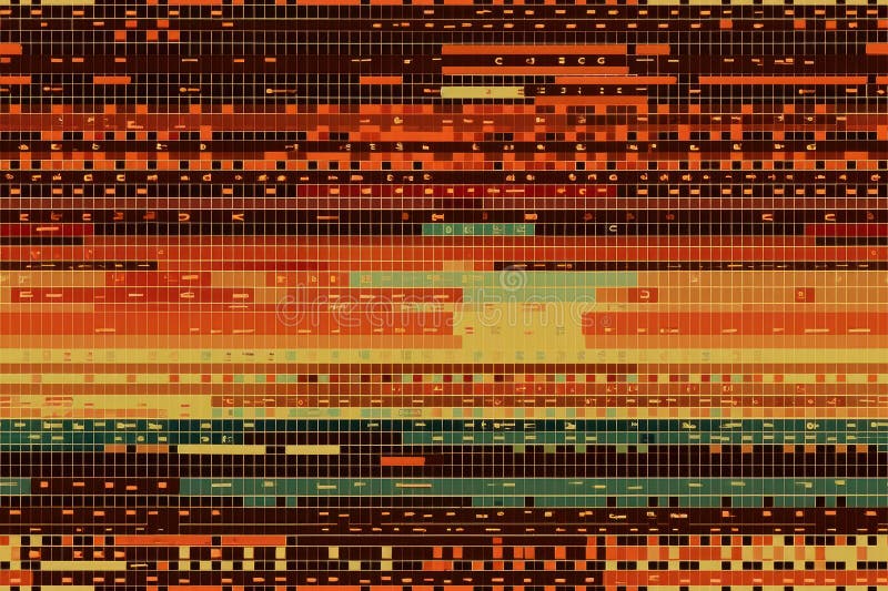 Inside Of The Abstract Programming Code Beautiful Seamless Pattern