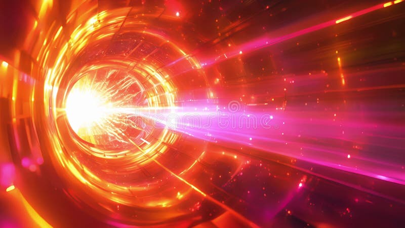 Inside the Accelerator Particles Collide Headon Producing a Dazzling ...