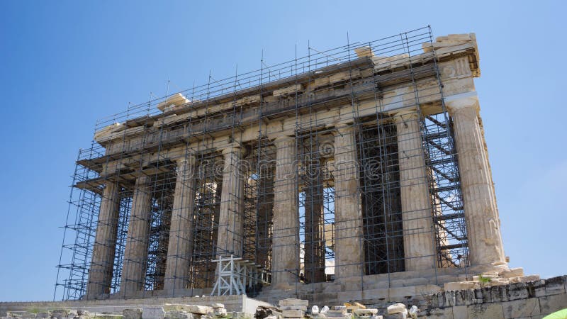 ATHENS GREECE - Akropolis Building Stock Image - Image of history ...