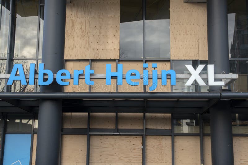 Inside the Albert Heijn XL Supermarket at Amsterdam the Netherlands ...