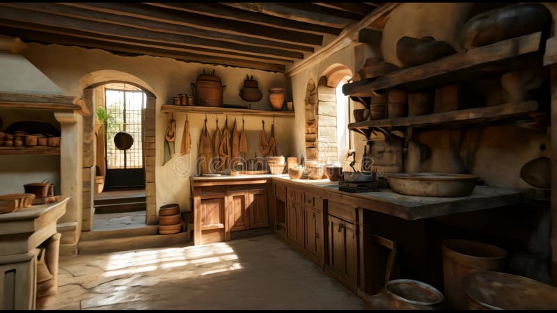 Inside an Ancient Roman Domus Kitchen: Luxurious Architecture and ...
