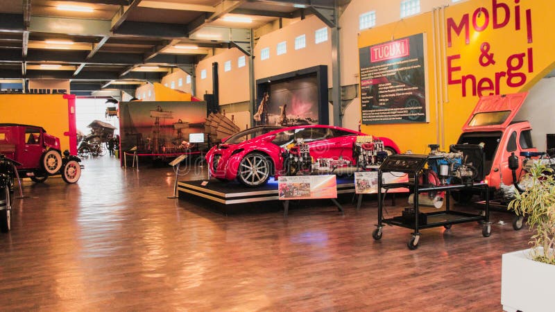 Inside of Angkut Museum Display Editorial Stock Photo - Image of ...