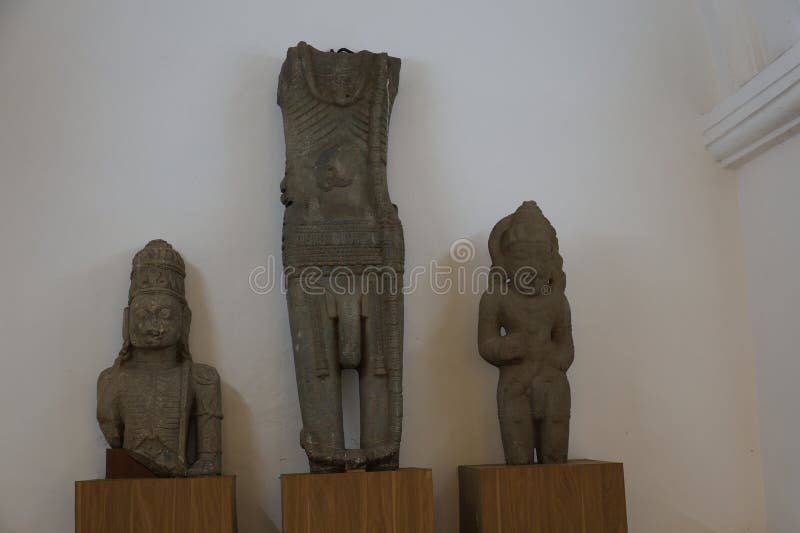 Inside the Archaeological Museum in Goa, India Stock Image - Image of ...