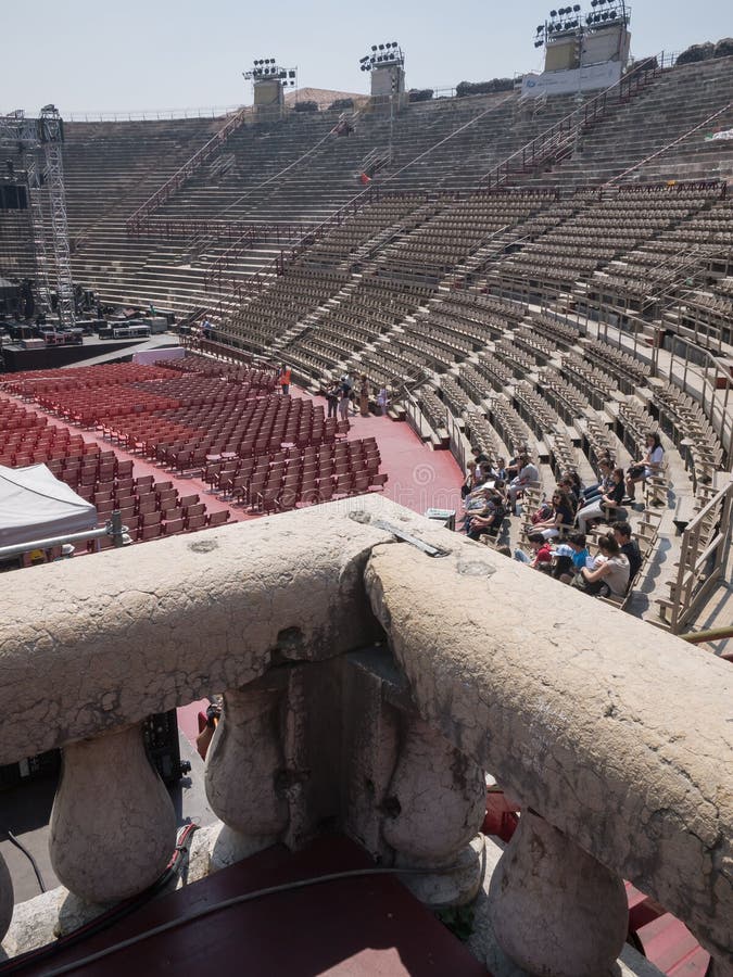Inside the arena di Verona editorial stock photo. Image of italian ...