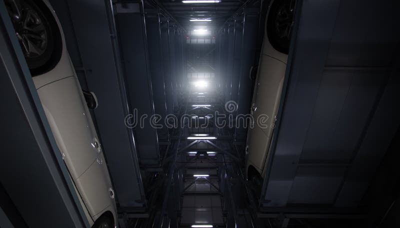 Inside Automated Car Parking System is a Mechanical System Designed To ...