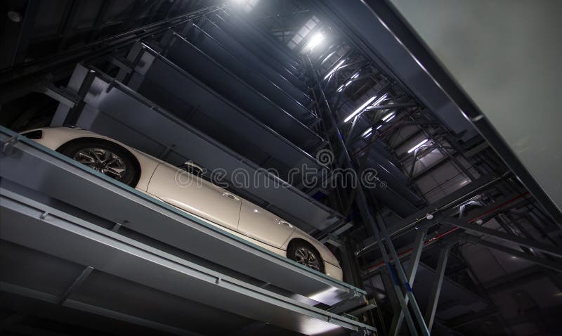 Inside Automated Car Parking System is a Mechanical System Designed To ...