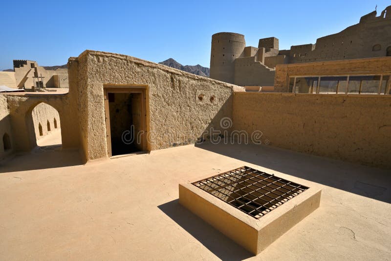 Inside the Bahla Fort, Sultanate of Oman Stock Image - Image of ...