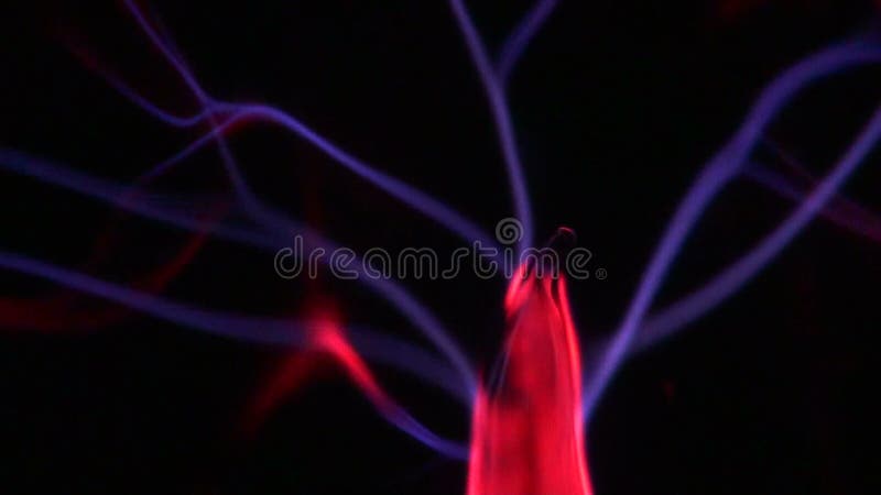 Inside the ball lightning stock footage. Video of shine - 89376708