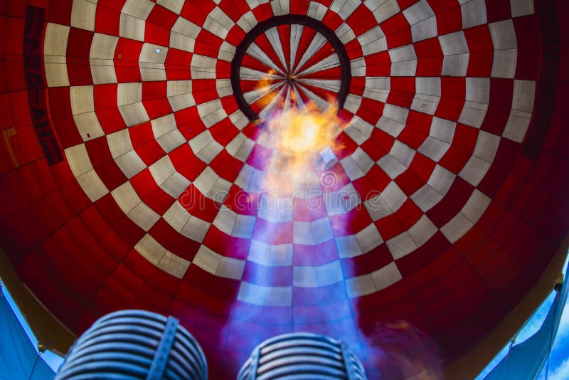 Inside a balloon stock photo. Image of flame, colour - 57034254