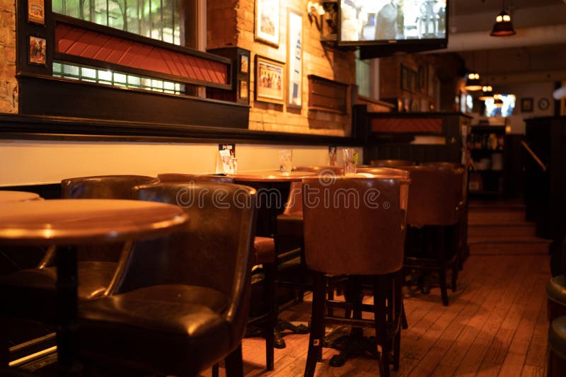 Inside the Bar with a Warm Atmosphere Stock Photo - Image of relaxing ...