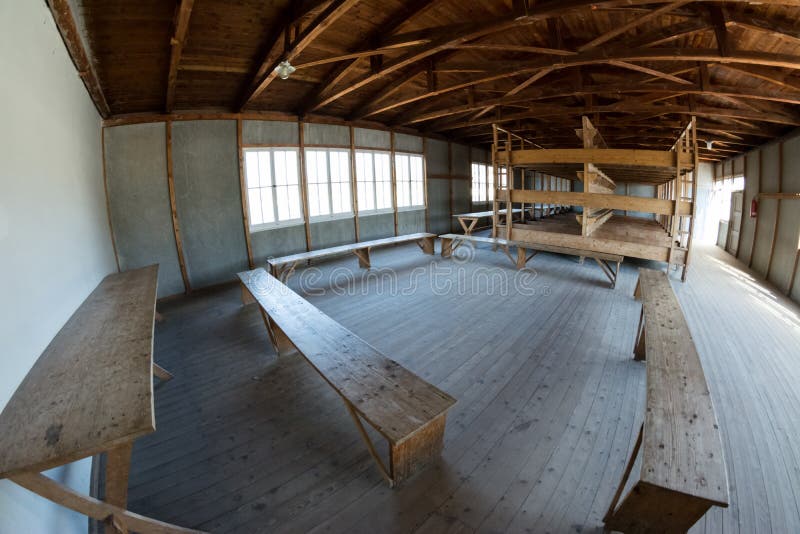 Inside of Barracks from Dachau Concentration Camp Editorial Photo ...