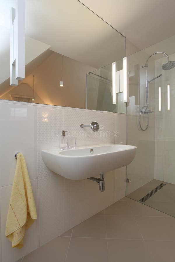 Modern interior.Bathroom stock photo. Image of clean - 38295524