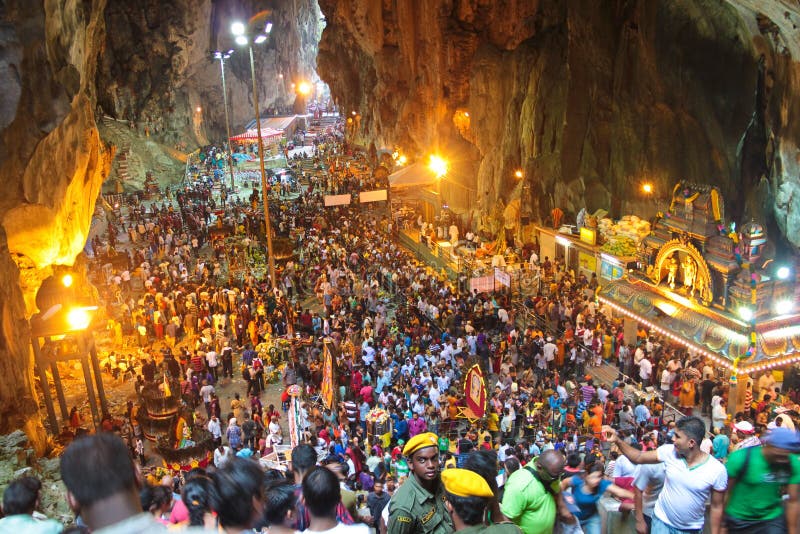 Inside the Batu Cave Temple Editorial Stock Photo - Image of ...