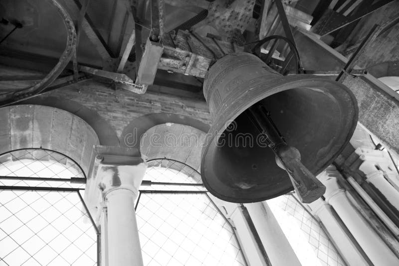 Inside the Bell Tower of San Marco in Venice Stock Image - Image of ...