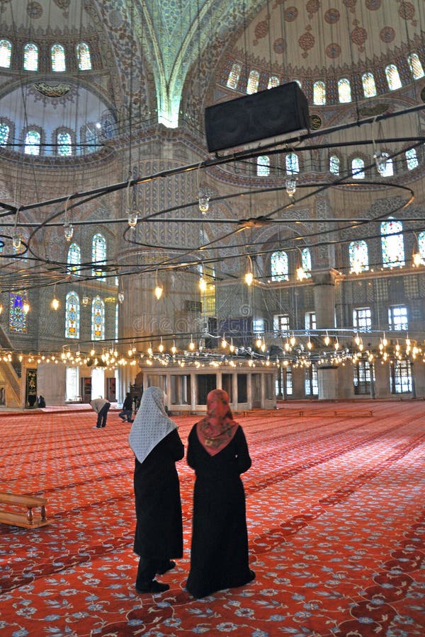 Inside the Blue Mosque, Istanbul Editorial Photo - Image of bosphorus ...
