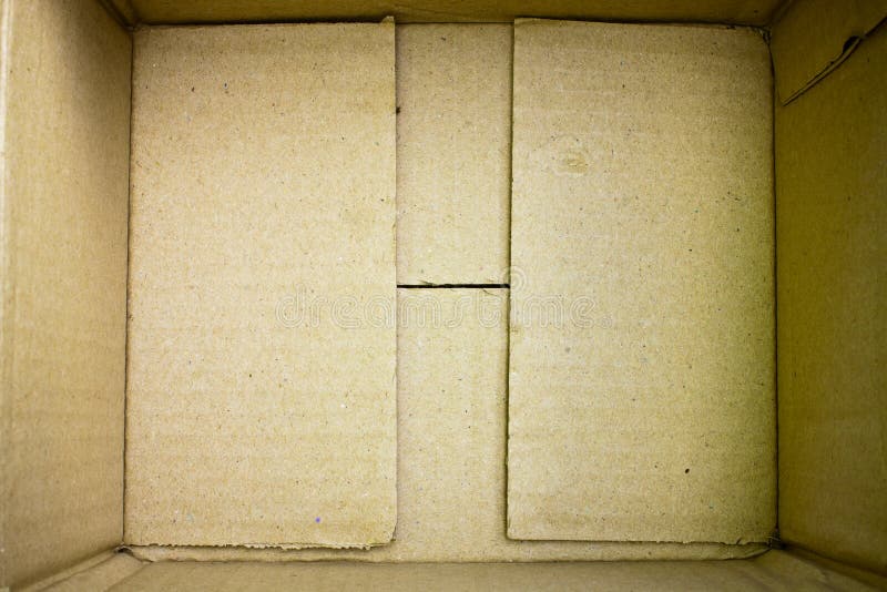 Inside of Box,the Emptiness Stock Image - Image of inside, empty: 25019921