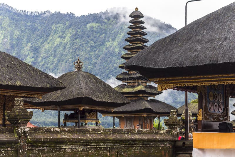 Inside Bratan Water Temple on Bali Stock Photo - Image of culture ...