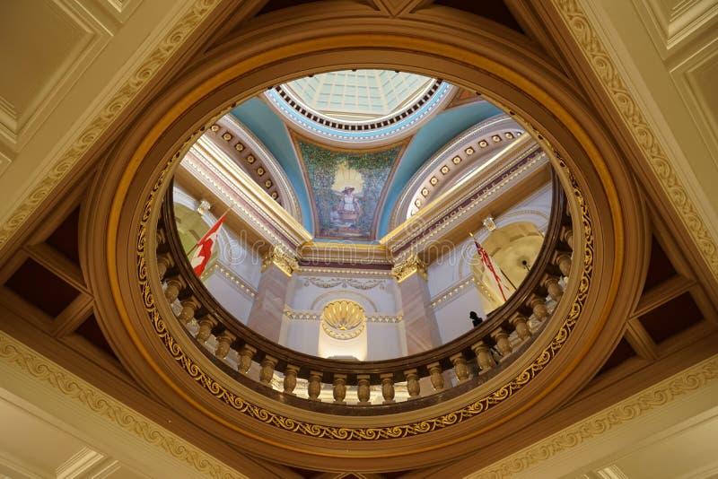 Inside British Columbia Legislative Building in Victoria, British ...