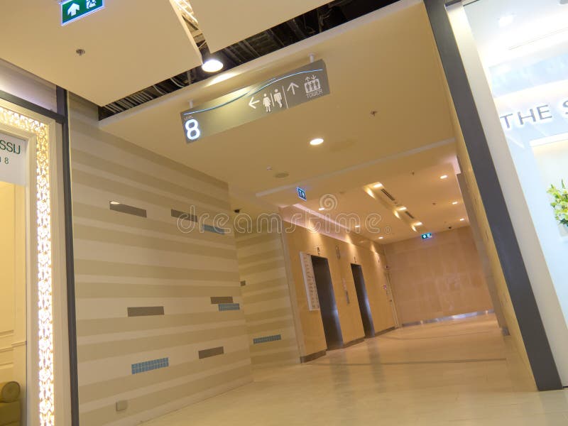 Inside building stock image. Image of signs, restroom - 24389779