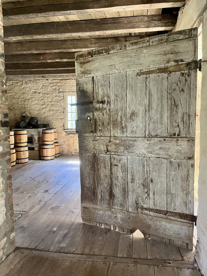 Oconee Station State Historic Site, Walhalla, SC. Stock Image - Image ...