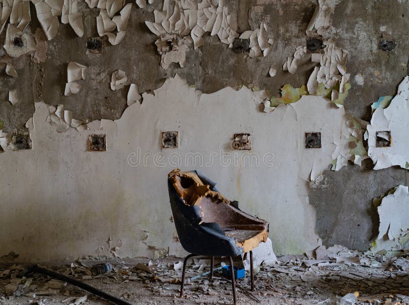 Inside the Buildings of Chernobyl Stock Photo - Image of exclusion ...