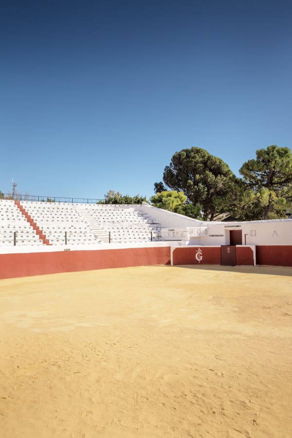 Bull Ring in the Hill Top Town Mijas in Spain Editorial Photography ...