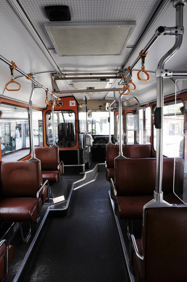 Inside the bus stock image. Image of carrier, space, seat - 11088059