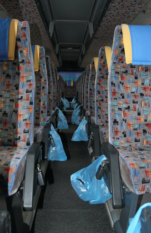 Inside a bus stock photo. Image of path, public, view - 52238556