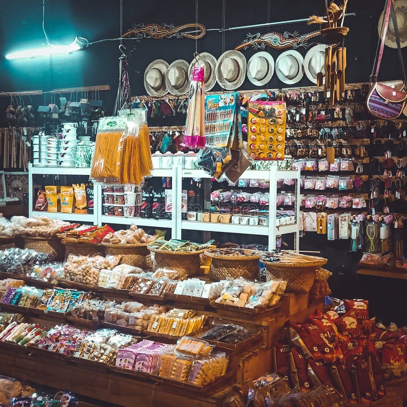 Food store in Bandung editorial stock image. Image of indonesia - 204692304