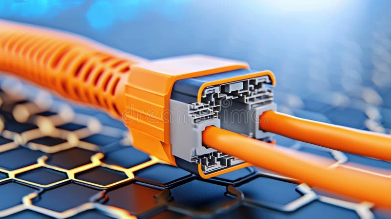 Inside the Cable stock illustration. Illustration of structure - 334434796