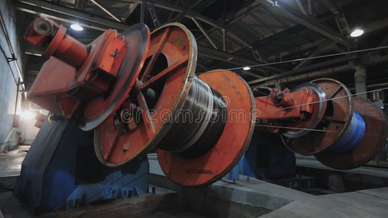 Inside the Cable Workshop, a Modern Cable Factory. Cable Twisting ...