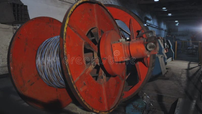 Inside the Cable Workshop, a Modern Cable Factory. Cable Twisting ...