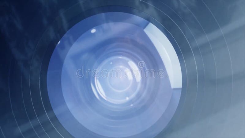 Inside Camera Animation. How Work SLR Camera or DSLR. Lens for the ...