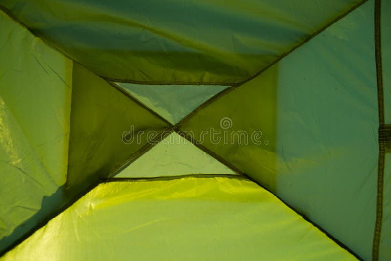 Inside camp tent stock photo. Image of inside, tent - 263931014
