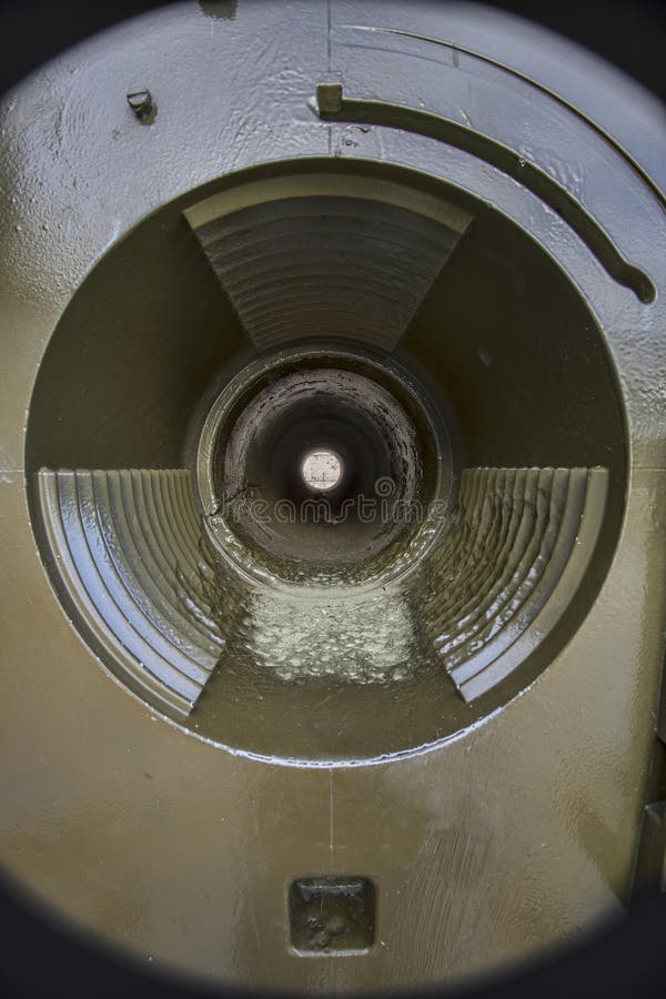 Inside a Cannon Barrel editorial photo. Image of ancient - 318706296