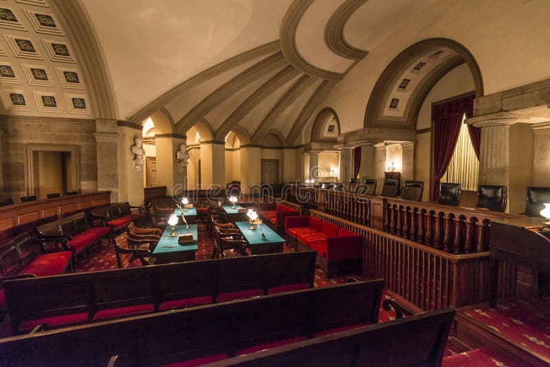Washington State Capitol Senate Chamber Stock Image - Image of entrance ...