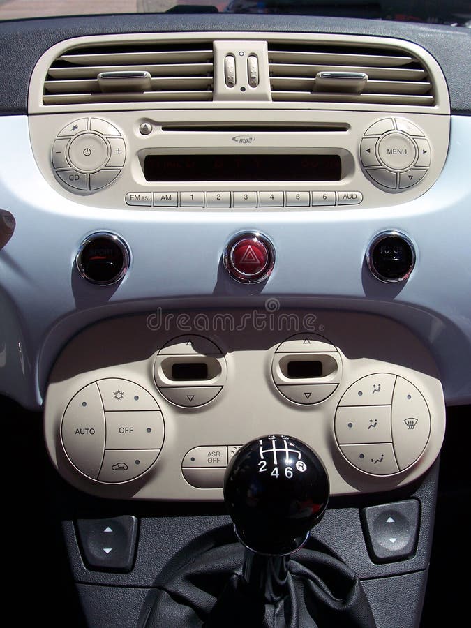 Inside the car stock image. Image of turn, carradio, italian - 2762603