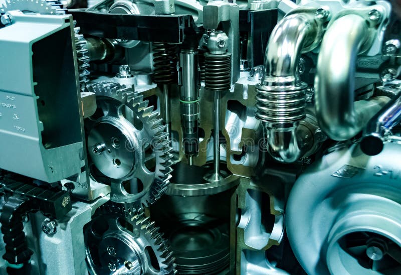 Inside of a car engine editorial photography. Image of automobile ...