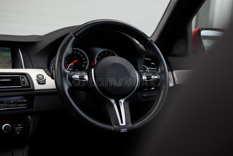 The Inside of a Car Looking into the Driver S Car Stock Photo - Image ...
