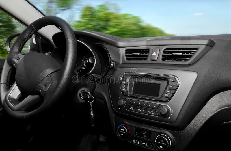 Inside car view stock image. Image of conditioner, automobile - 31027553