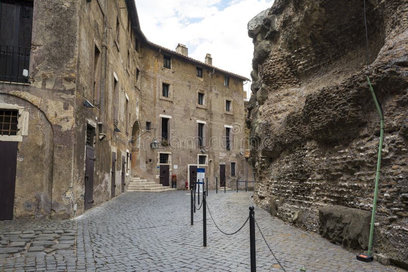 Inside the Castel Sant Angelo in Rome, Italy Stock Photo - Image of ...