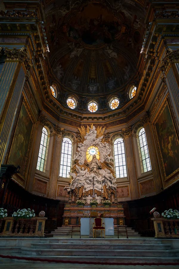 Inside of Cathedral of the Assumption of Mary Editorial Stock Image ...