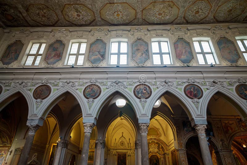 Inside of Cathedral of the Assumption of Mary Editorial Stock Image ...