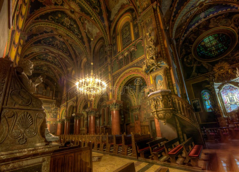 Inside a Catholic Cathedral Editorial Stock Photo - Image of holly ...